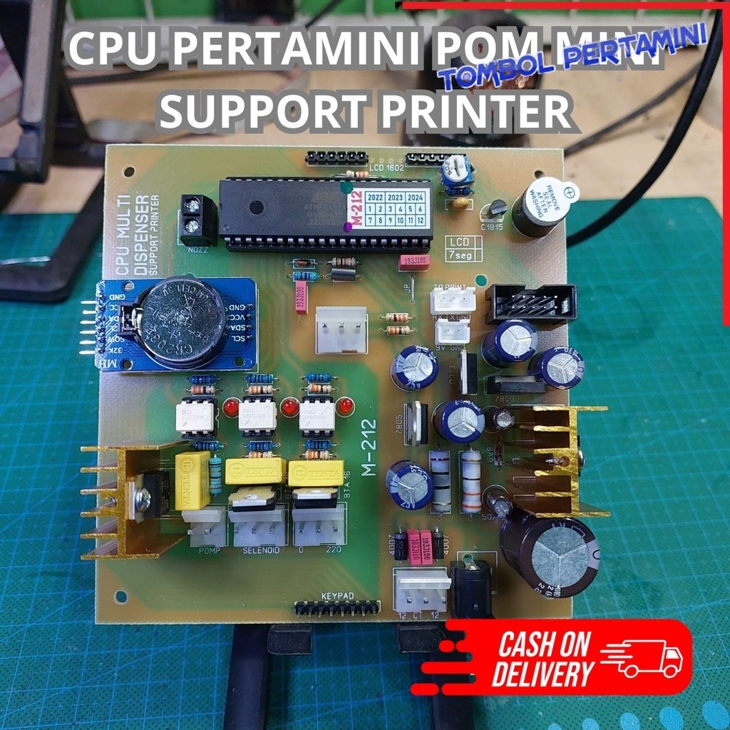 Jual CPU POM MINI SUPPORT PRINTER DISPLAY LCD 886 & DISPLAY 7 SEGMENT ...