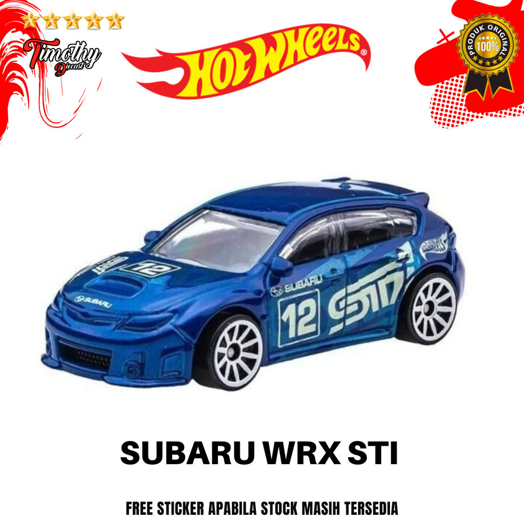 Jual Hot Wheels New Loose From Pack Japanese Themed JDM Subaru WRX STI ...
