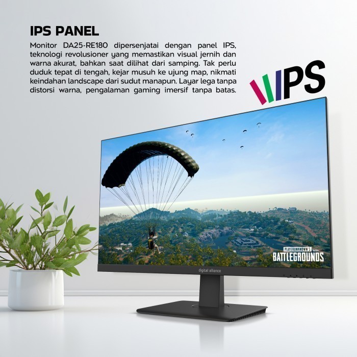 Jual DIGITAL ALLIANCE LED MONITOR IPS PANEL 24.5 INCH 180HZ WHITE ...