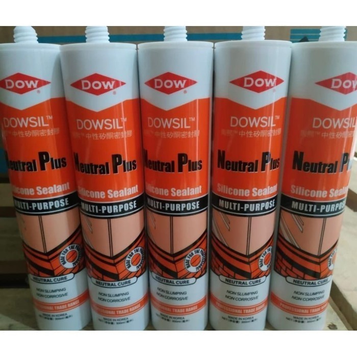 Jual Dowsil lem kaca aquarium bening hitam sealant silicone silent ...
