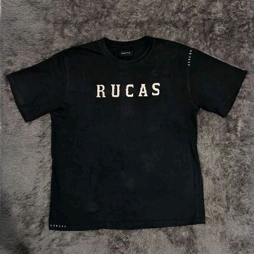 Jual T-shirt Tee Rucas Initial Black and Blue | Shopee Indonesia