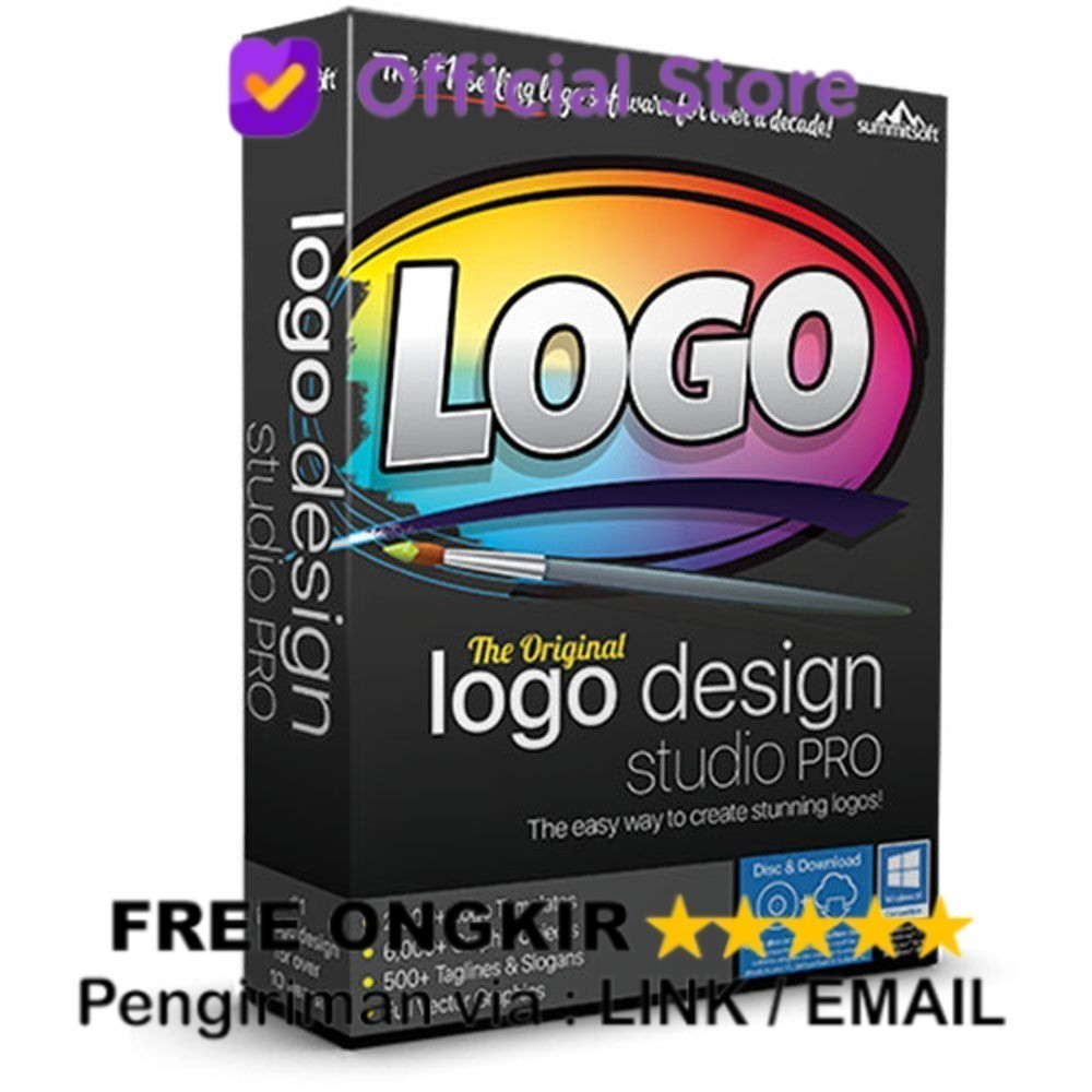 Jual Beli 2 Bebas Pilih 1 SummitSoft Logo Design - Studio Pro Vector ...