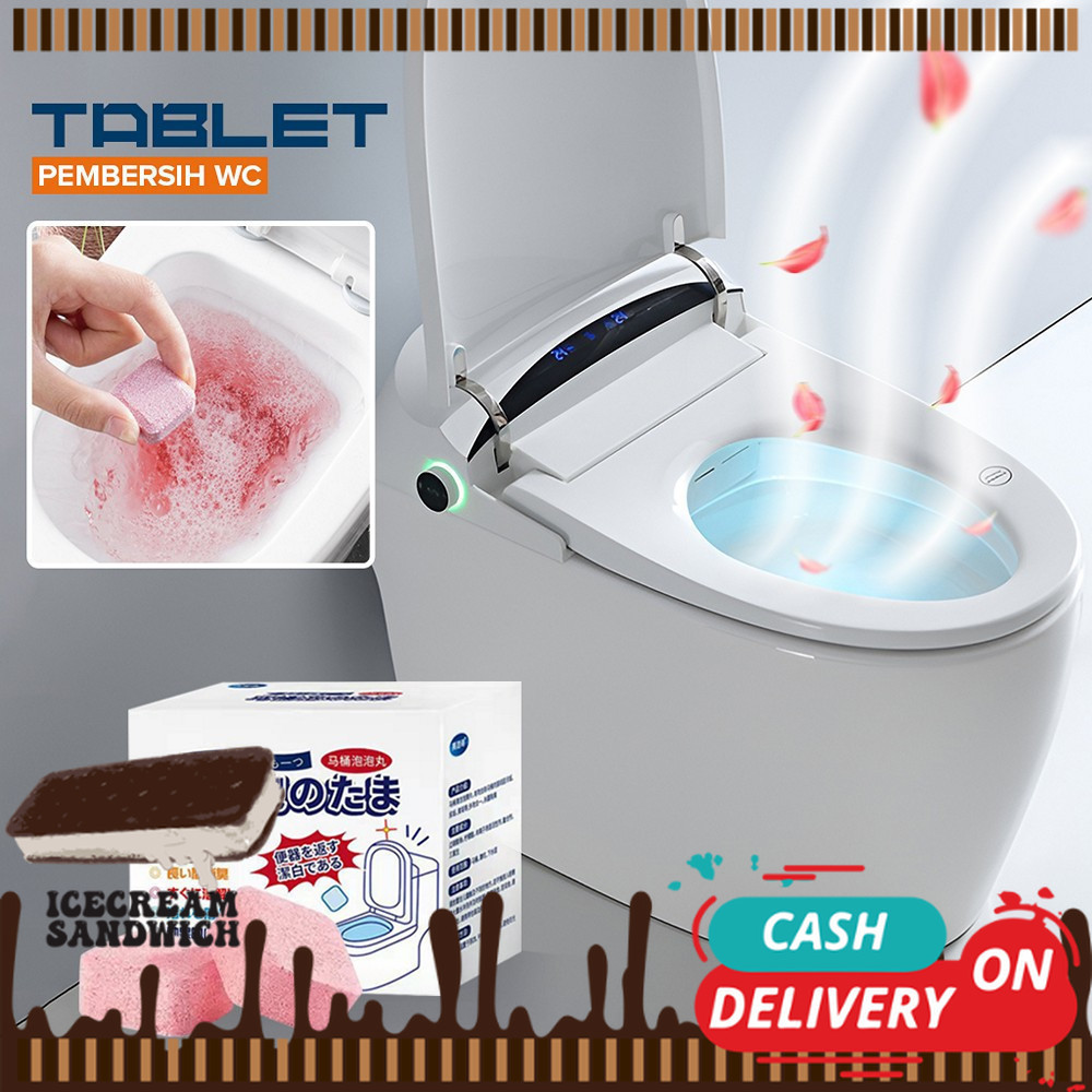 Jual [ ICS ] Tablet Pembersih Toilet Serbaguna 1 Box Isi 12pcs Penyegar ...