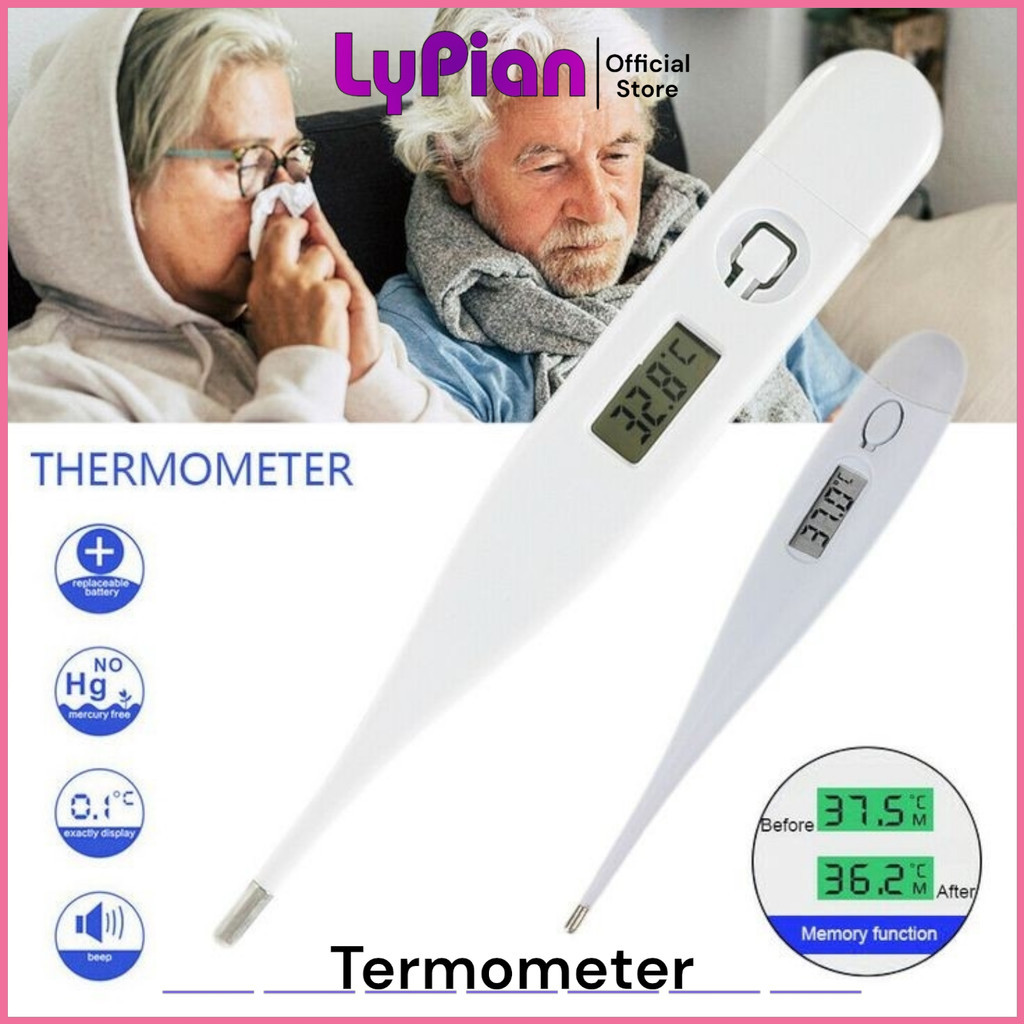 Jual Digital Termometer Universal Ketiak Anak Dewasa - Termometer ...