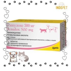 Jual Synulox Palatable Tablets 500mg for Dogs & Cats | obat tablet ...