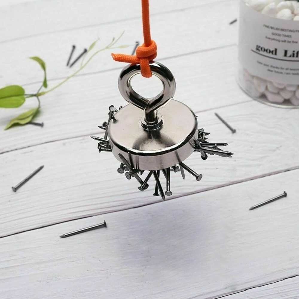 Jual COD Mahnet Magnet Neodymium Bentuk Bulat Besar 48mm Super Kuat ...