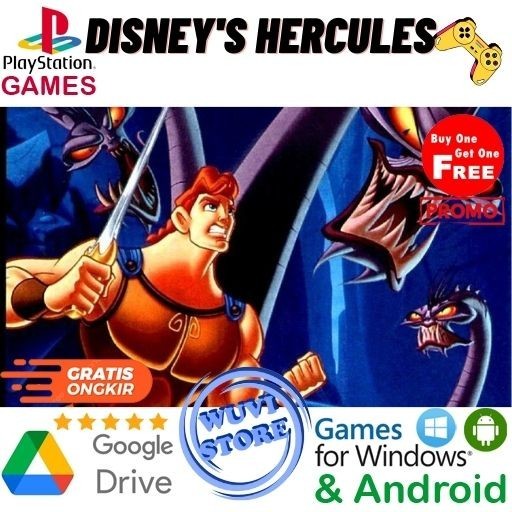 Jual Game PC Disney's Hercules Emulator PS1 | Bisa Main di Android atau ...