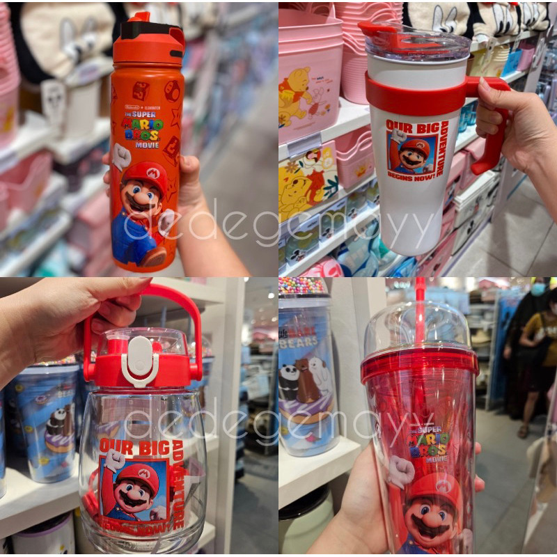 Jual Miniso x Mario Bros - Botol Minum / Tumbler Mario Bros | Shopee ...