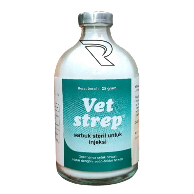 Jual Vet Strep 25 gram Obat Ayam Ngorok Kolera Pial Jengger Bengkak ...