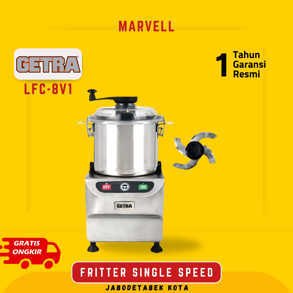 Jual GETRA LFC 8V1 LFC-8V1 FRITTER MESIN PELUMAT KACANG BAWANG DAGING | Shopee Indonesia
