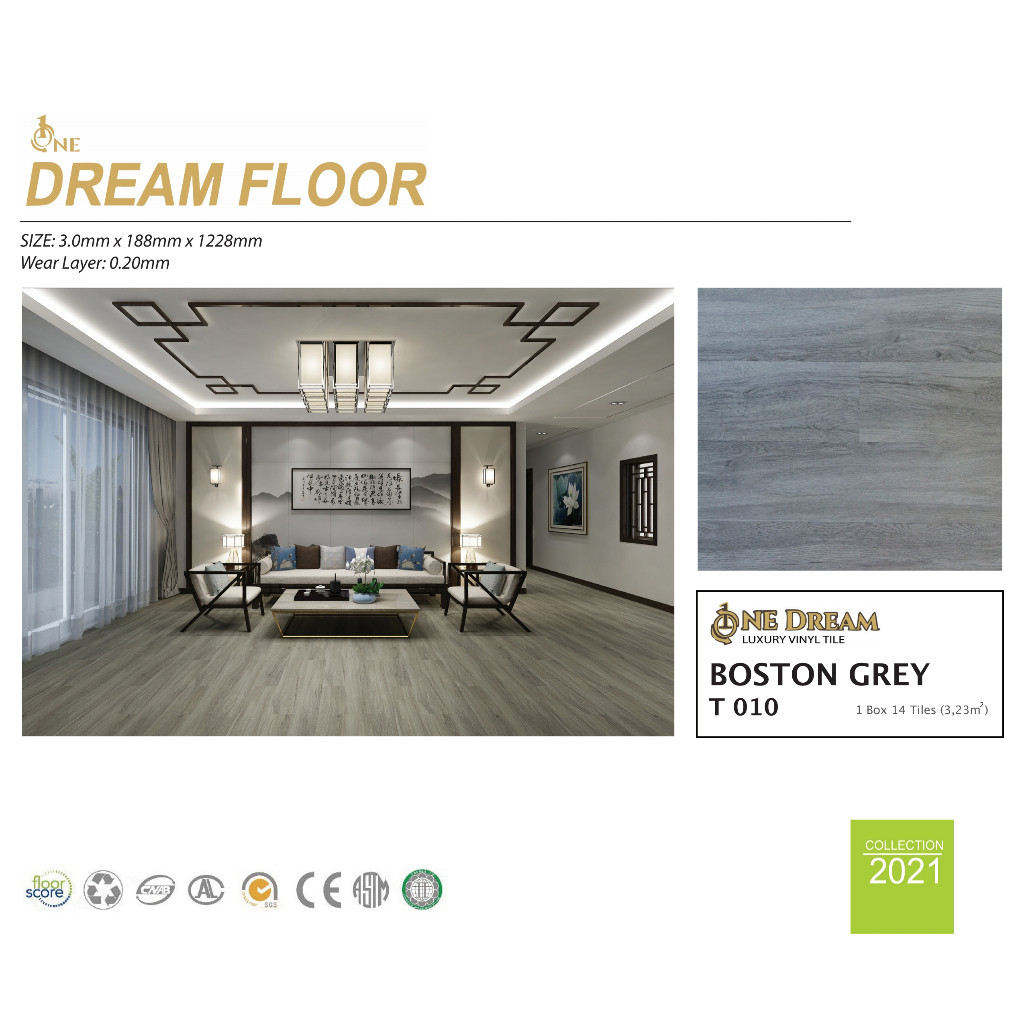 Jual Laiv Vinyl Luxury Flooring / Lantai Vinyl Tebal 3mm / ONE DREAM ...