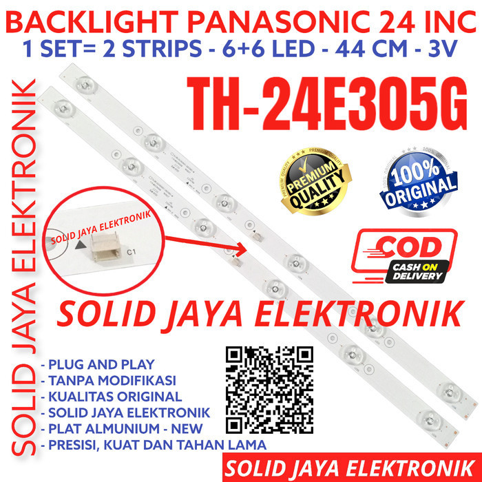 Jual BACKLIGHT TV LED PANASONIC 24 INC 24E305 24E305G TH24E305 LAMPU BL ...