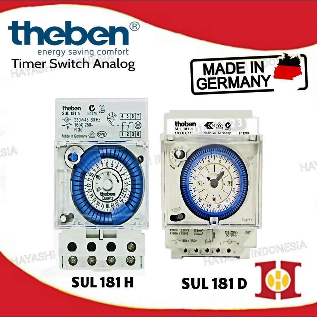 Jual Timer Analog Switch Panel Penghemat Listrik Theben Sul 181 h SUL ...