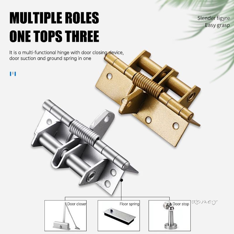 Jual Engsel Penutup Pintu Otomatis 4 inci Engsel Pegas Pintu Tak ...