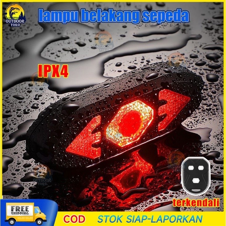 Jual Lampu Belok Sein Sen Sign Sepeda Bicycle Turn Signal Light ...