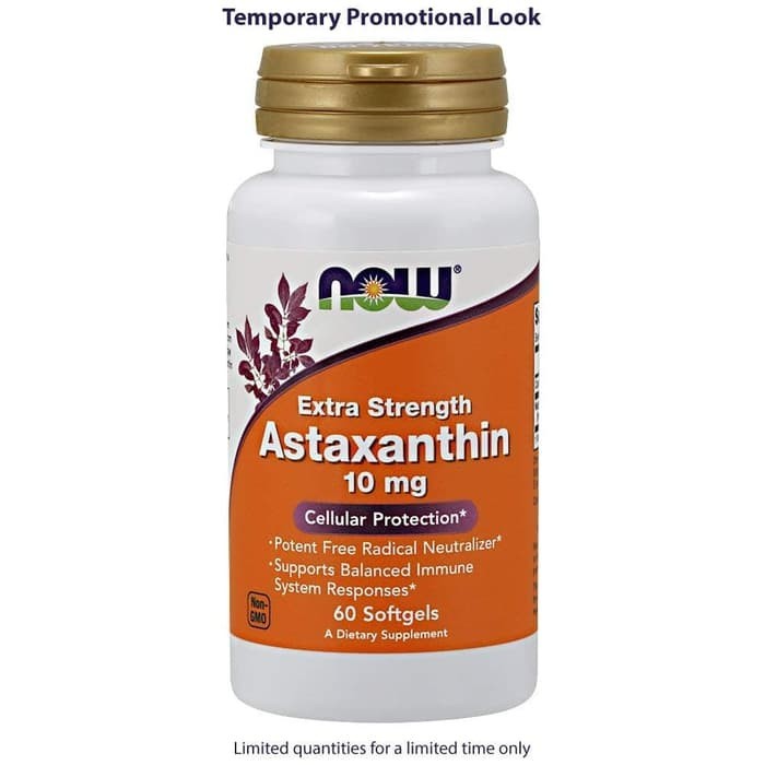 Jual Now Food Extra Strength Astaxanthin 10 mg 60 tablet | Shopee Indonesia