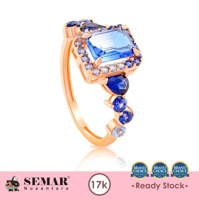 Jual Cincin Emas Orola Serenity Ring Collection Gold 17K Semar Nusantara | Shopee Indonesia