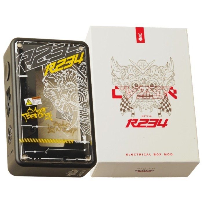 Jual Hotcig R234 Box Mod Cyber Barong Shade Grey Authentic By Vapeboss ...