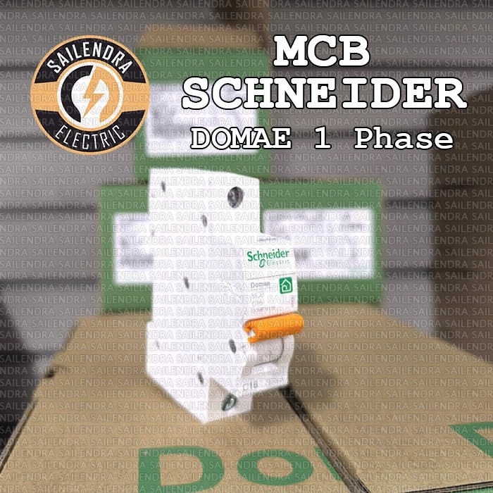 Jual SCHNEIDER DOMAE MCB 1Phase 1P 2A 4A 6A 10A 16A 20A 25A 32A 40A 50A - Pemutus Arus Listrik ...