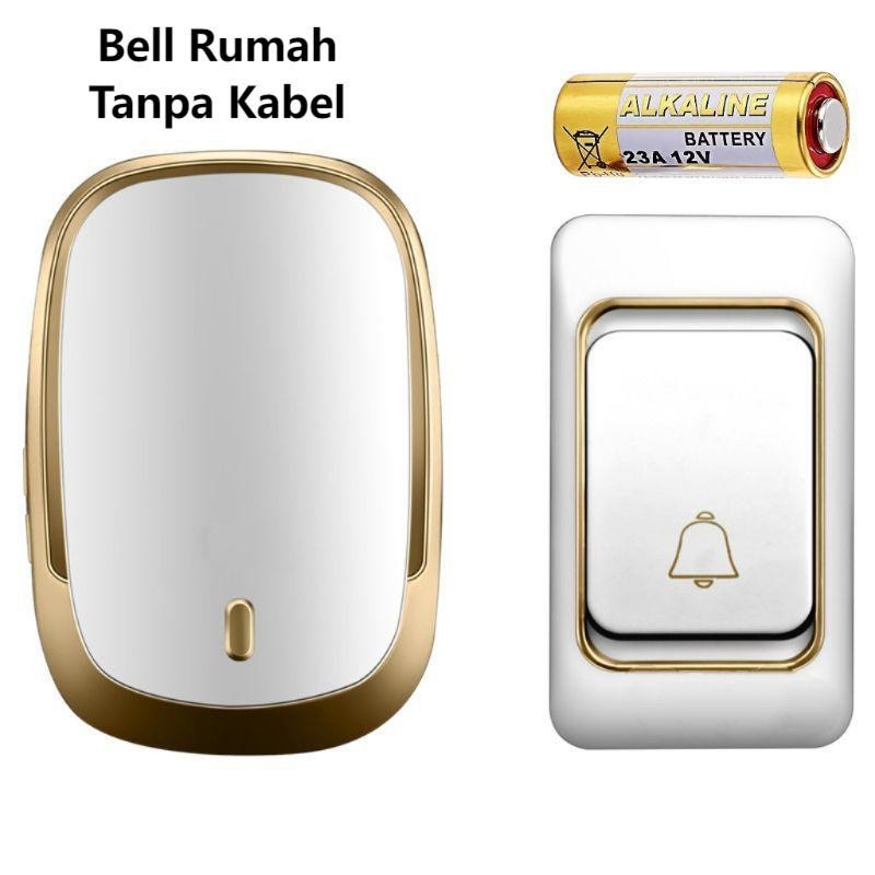 Jual BEL RUMAH TANPA KABEL / BEl RUMAH WIRELESS / DOOR BELL PINTU 1 ...