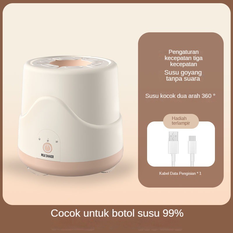 Jual Mesin Pengocok Susu Bubuk Bayi Elektrik Otomatis Dengan Fitur 360 ...