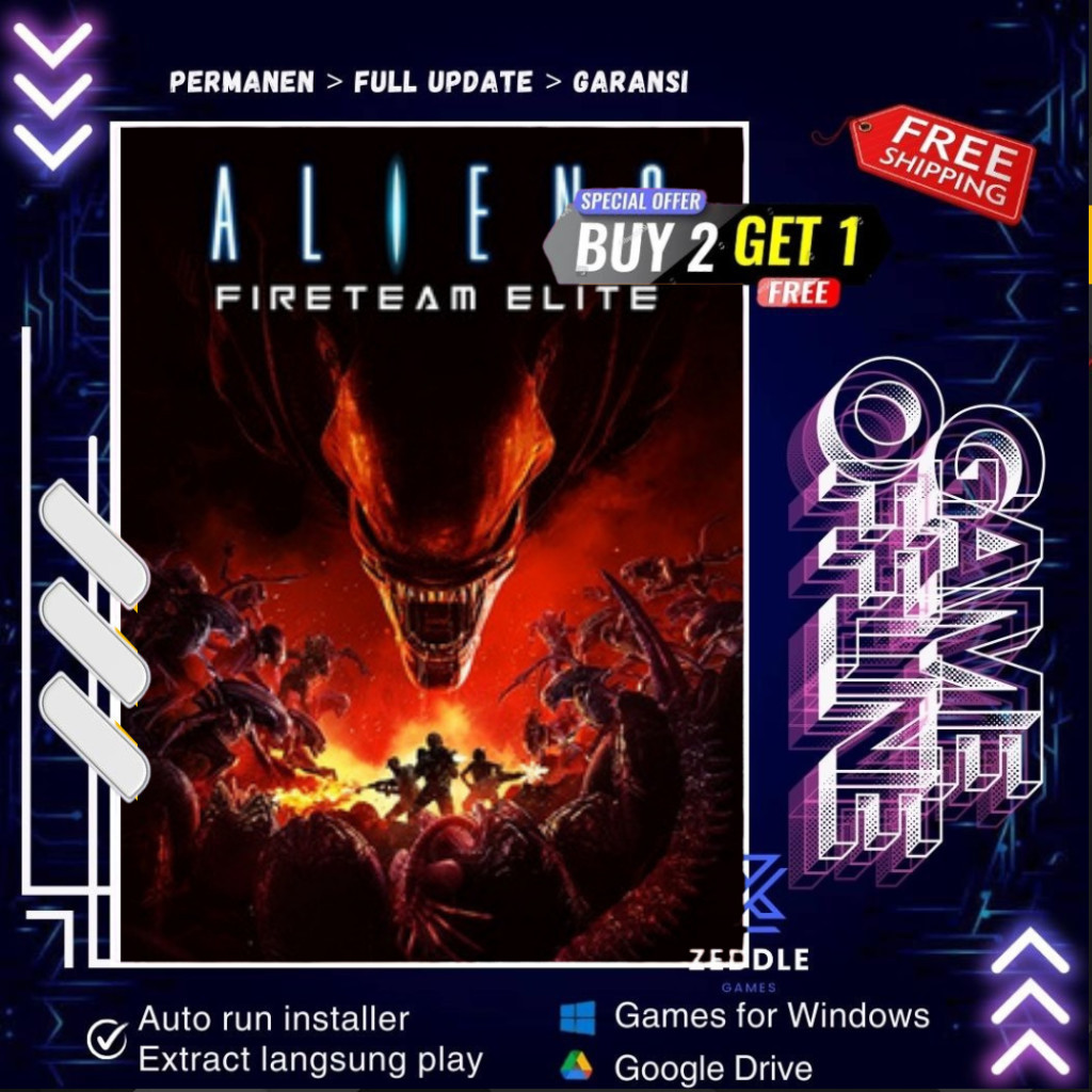 Jual ALIENS FIRETEAM ELITE DELUXE EDITION - GAME PC - GAME LAPTOP - PC ...