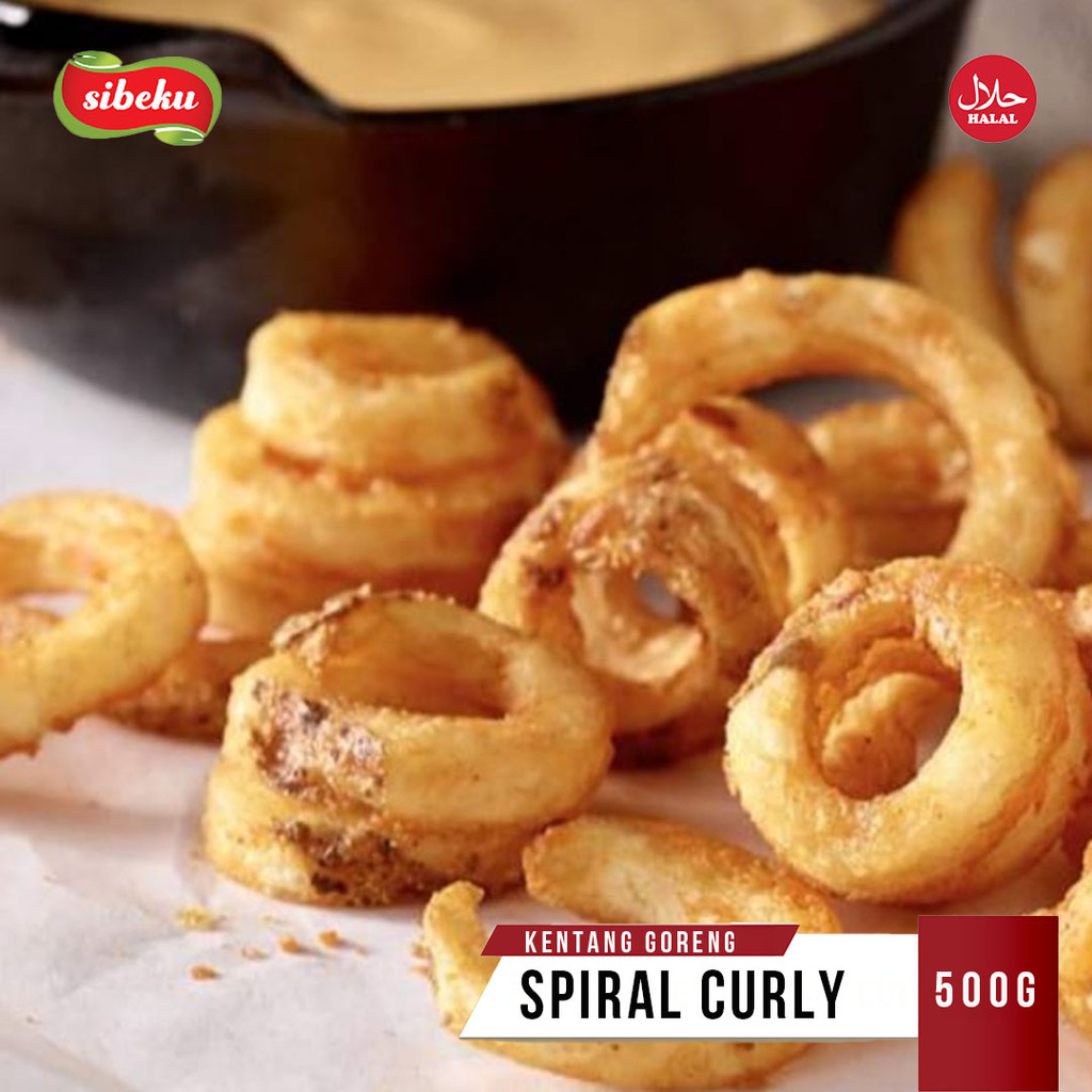 Jual KENTANG GORENG SPIRAL TWISTER CURLY FRIES MCCAIN 500g | Shopee ...