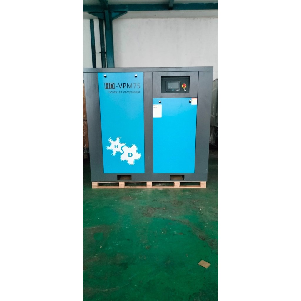 Jual KOMPRESOR ANGIN UDARA SKRU COMPRESSOR SCREW 55 KW 75 HP INVERTER ...