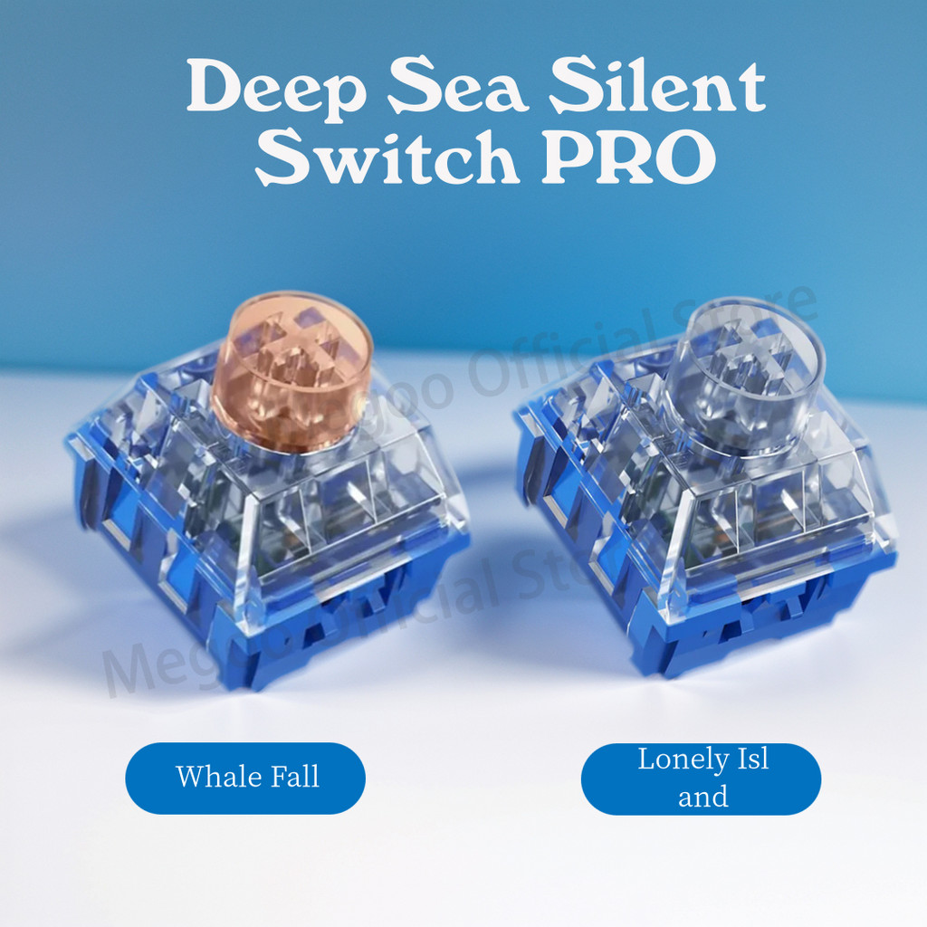 Jual Kailh Deep Sea Silent Keyboard Switch Pro Whale Tactile 60g Lonely ...
