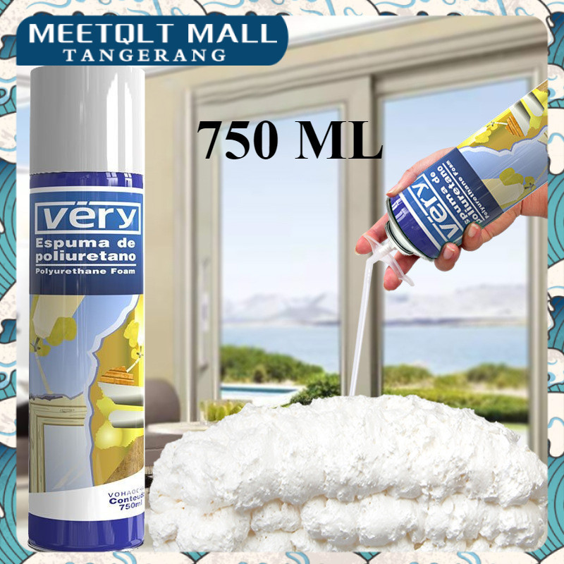 Jual 750ml PU FOAM/Busa Poliuretan Lem / Busa Poliuretan Lem Sealant ...
