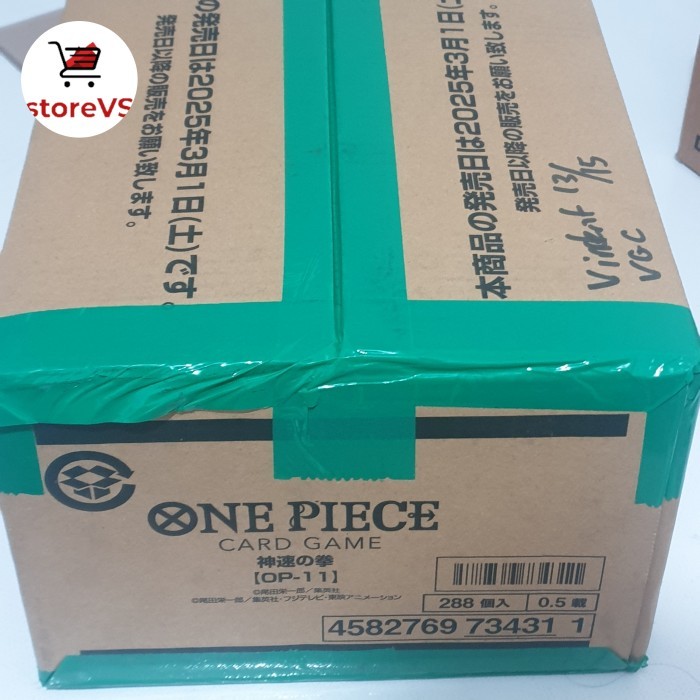Jual Sealed Booster Box OP11 A Fist of Divine Speed - One Piece Card ...
