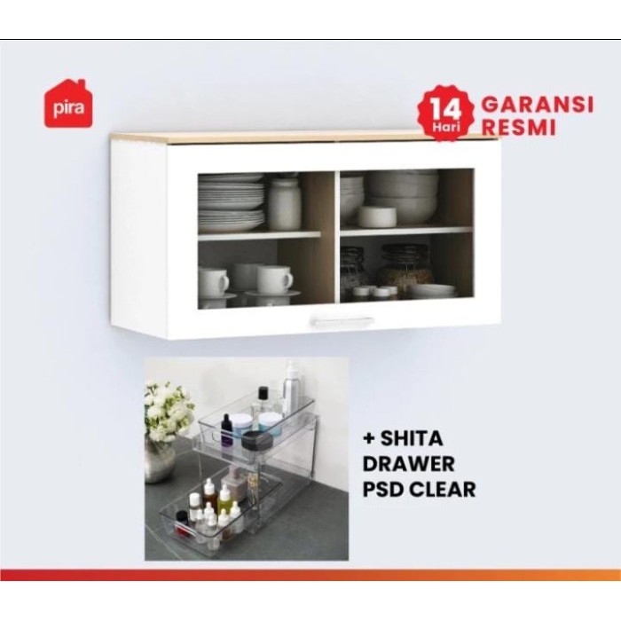 Jual PIRA METROPOLIS OX - ARUNA KC WU80FG Rak Dapur / Rak Gantung Dapur ...