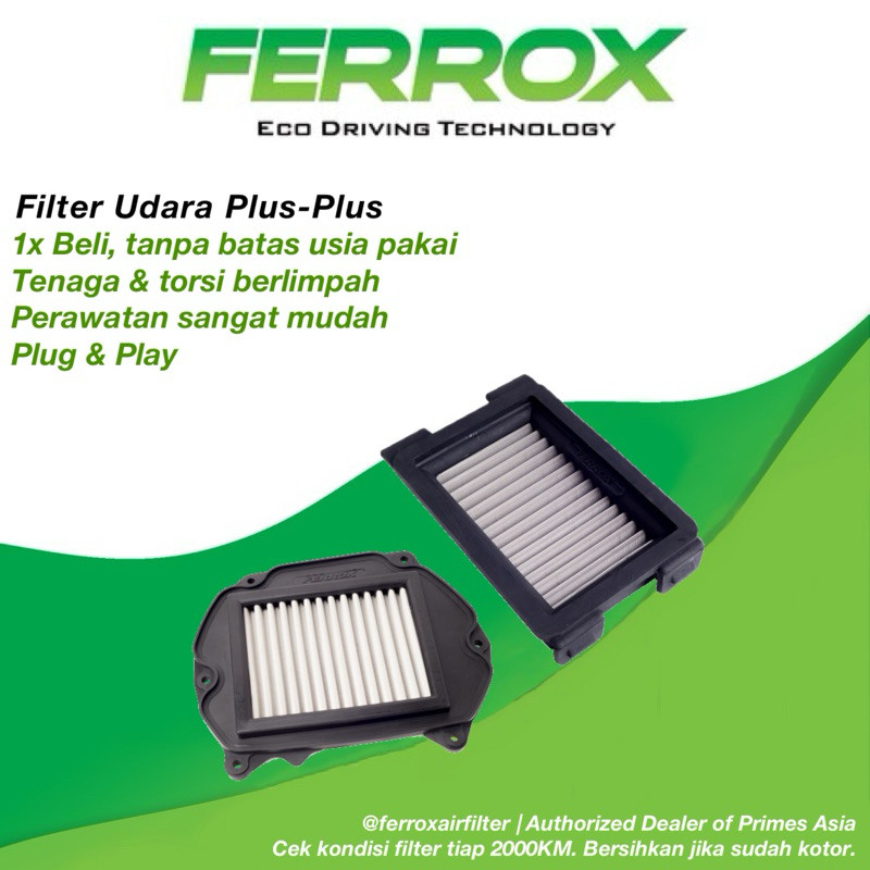 Jual FERROX Filter Udara Honda CBR250 CBR250RR CBR 250 250RR | Shopee ...