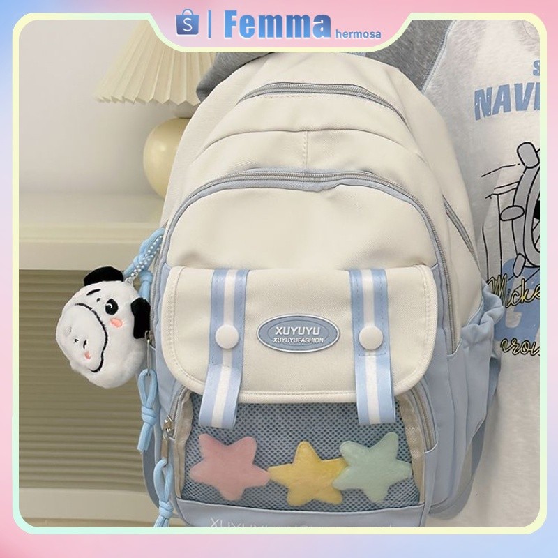 Jual Ransel Ins Style Jepang Simple dan Cocok untuk Segalanya, Tas ...