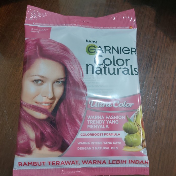 Jual garnier cat rambut brilliant pink sachet | Shopee Indonesia