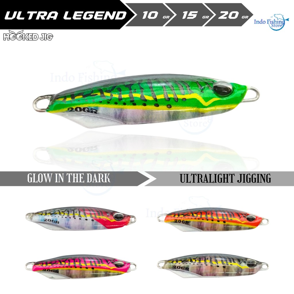 Jual Umpan Micro Jig GID Ultra Legend Hooked Ultra Light Jigging ...