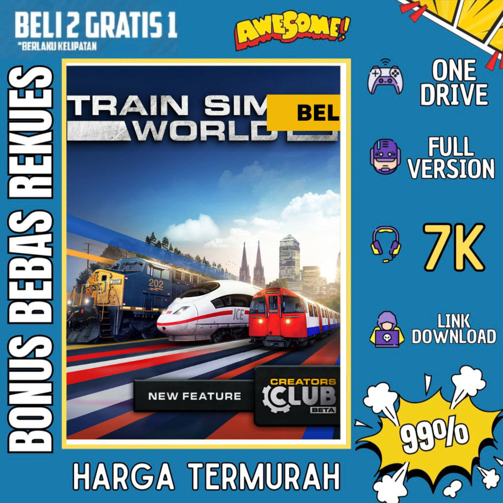 Jual TRAIN SIM WORLD 2 COLLECTORS EDITION - GAME PC - GAME LAPTOP - PC GAMES - BELI 2 GRATIS 1 ...