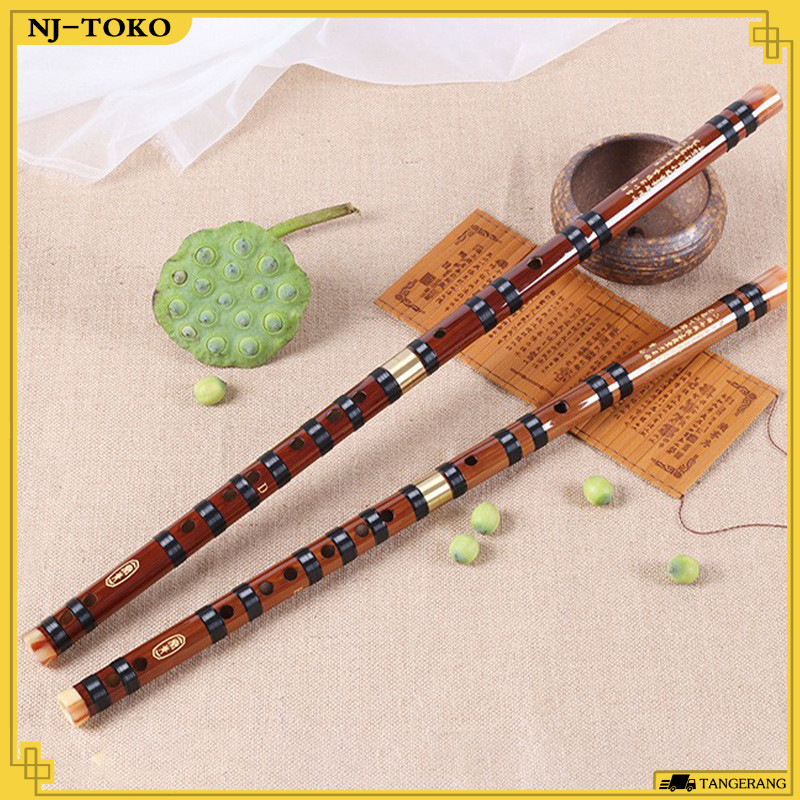 Jual Seruling Bambu Kualitas Tinggi Alat Musik Flute Tahan Lama Bamboo ...