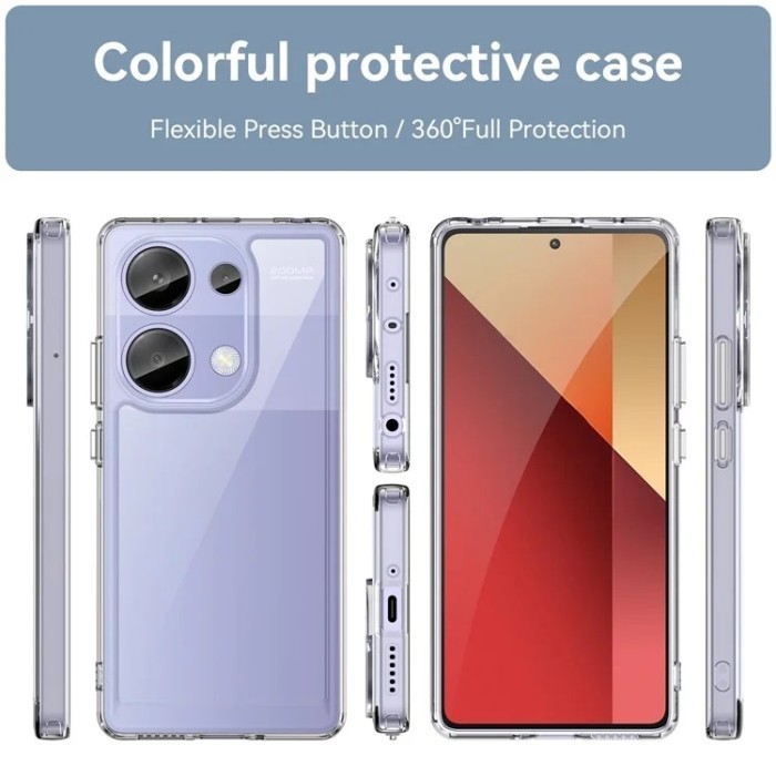 Jual CASING POCO M6 PRO 4G HYBRID SOFT CASE PROTECTIVE COVER SILIKON ...