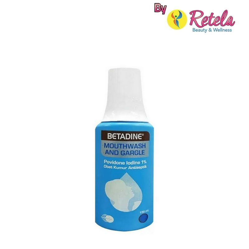 Jual Betadine Mouthwash & Gargle 190ml / obat kumur | Shopee Indonesia