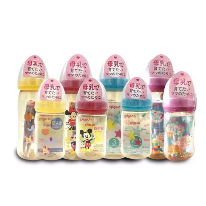 Jual PIGEON BOTOL SUSU PPSU DISNEY MICKEY MINNIE SNOOPY 160ML DAN 240ML | Shopee Indonesia