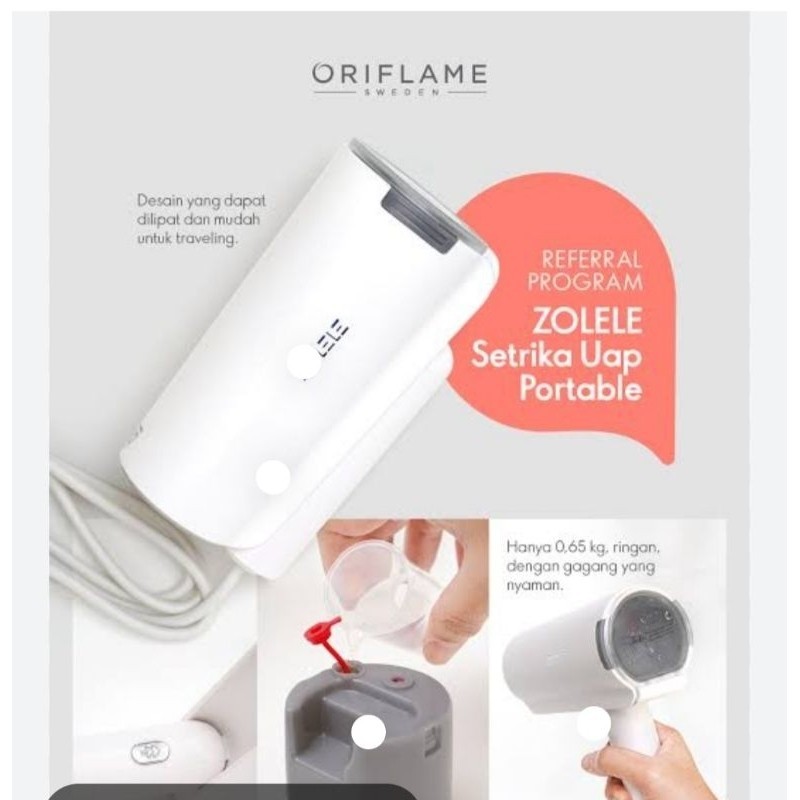 Jual ZOLELE handheld garment Steamer /setrika uap | Shopee Indonesia