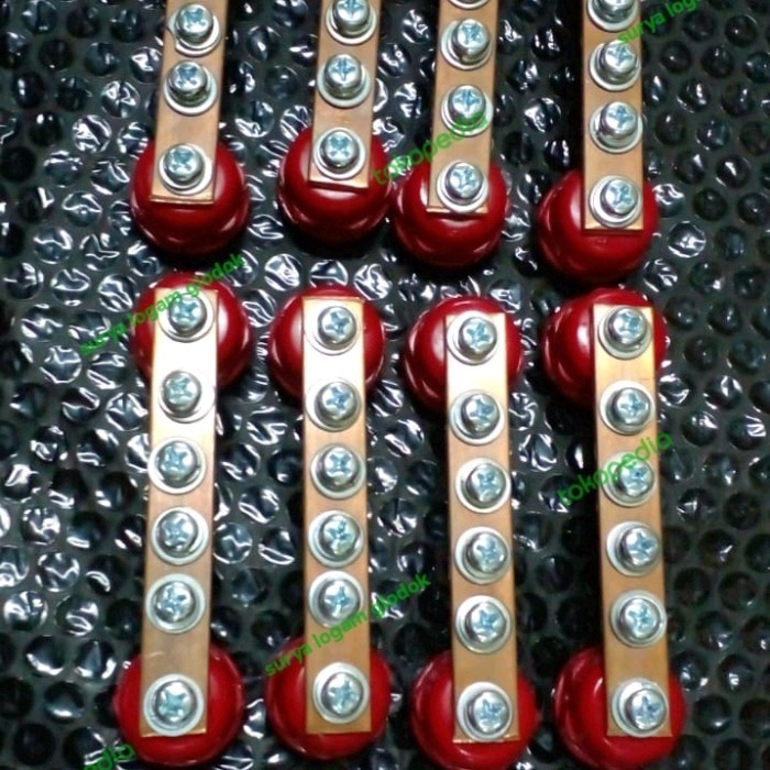 Jual busbar tembaga nol arde grounding 15mm x 10cm tebal 3mm | Shopee ...