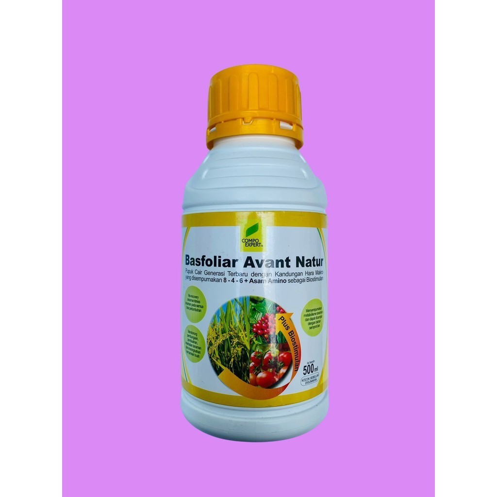 Jual Pupuk Cair BASFOLIAR AVANT NATUR 500ml dr Compo Expert dr Behn ...