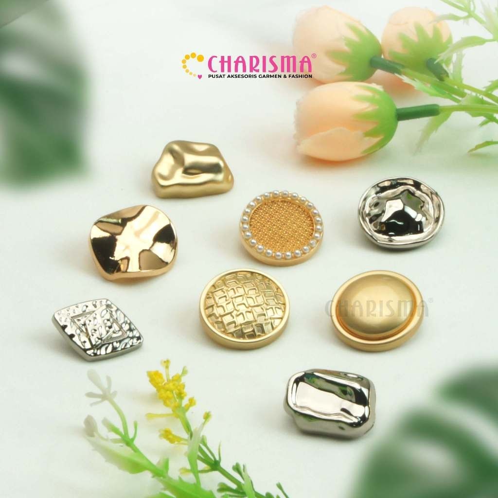 Jual Charisma Kancing Metal Vintage -Kancing Baju mewah/Kancing Jas ...
