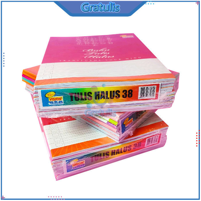 Jual BUKU SEKOLAH VISION 38 LEMBAR [1 PACK] / ALAT TULIS / BUKU TULIS ...