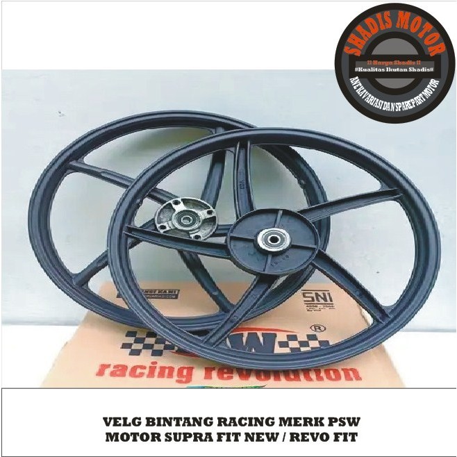 Jual Velg Bintang Motor Merk PSW Ukuran 140/160 Ring 17 Motor Supra Fit ...