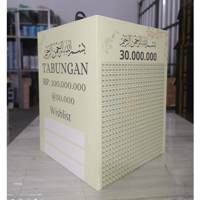Jual Celengan Bismillah Target 100jt 50k Jumbo Besar Kunci Termurah ... Jual Celengan Bismillah Target 100jt 50k Jumbo Besar Kunci Termurah ...