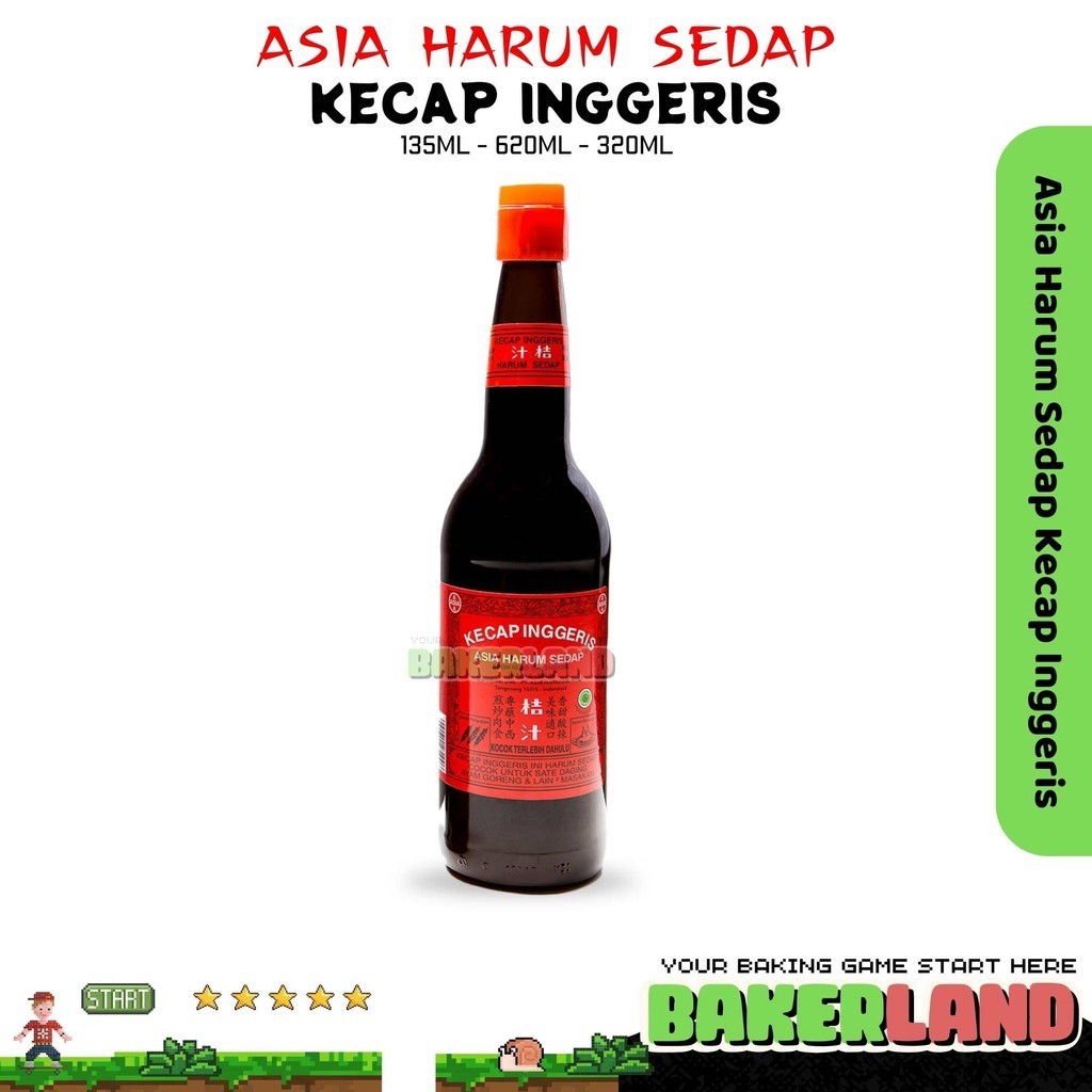 Jual Kecap inggeris Asia Harum Sedap / Kecap Inggeris 620ml / Kecap ...