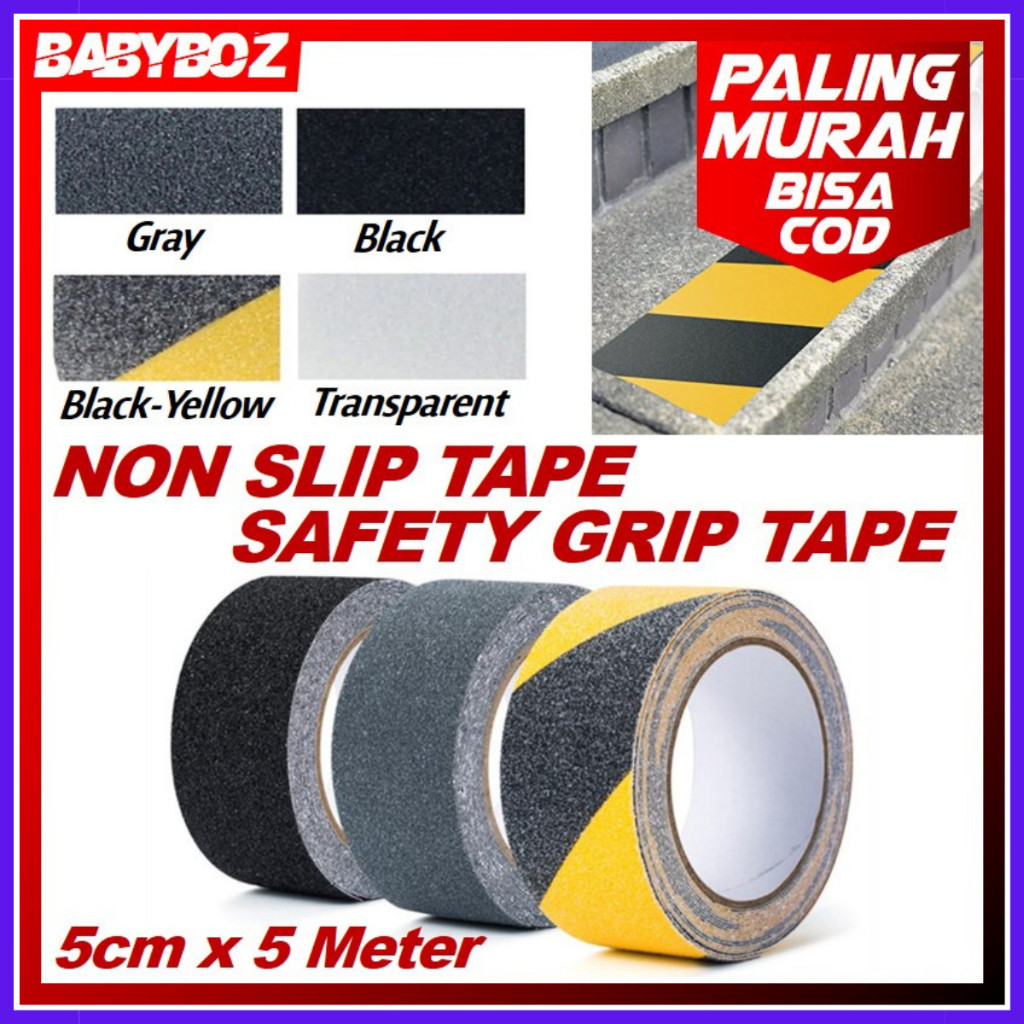 Jual Lakban Tape TEGEL TANGGA Safety Grip Anti Slip Strong Traction ...
